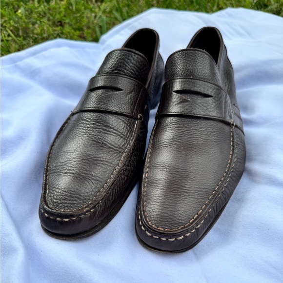 Salvatore Ferragamo | Shoes | Ferrgamo Brown Slip On Derby | Poshmark
